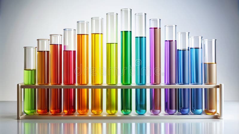 Vibrant Laboratory Tubes A4 Cover Template Design Inspiration for ...