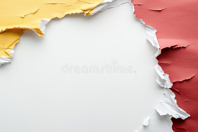 Abstract Background Colorful Torn Paper Texture Scrapbooking Style ...