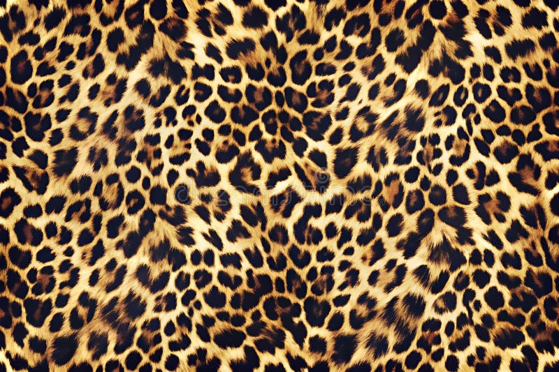 Vibrant Leopard Print Pattern Perfect for Fashion and Textile Design ...