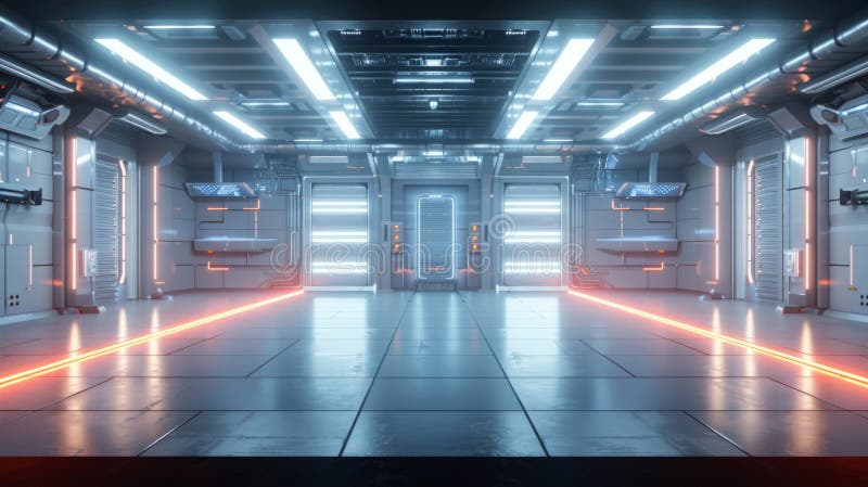 Vibrant Light Effects in Dark Room Create Dynamic Visual Experience ...