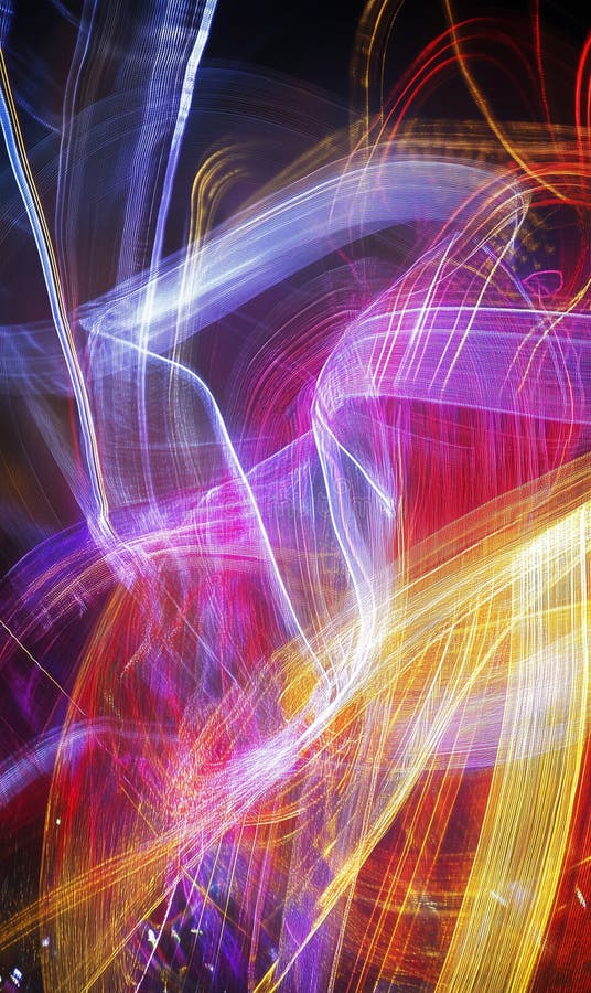 Vibrant Light Projections Create Dynamic Patterns Across a Dome Surface ...