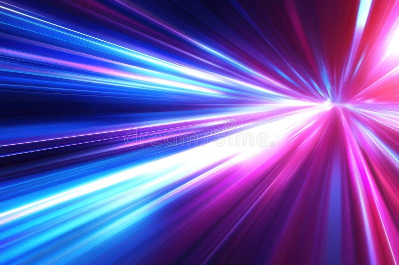 Vibrant Light Streaks Create Dynamic Patterns Against a Dark Backdrop ...