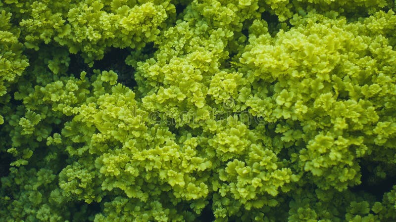 Vibrant Lime Green Moss Texture on Smooth Surface for Nature and Design ...