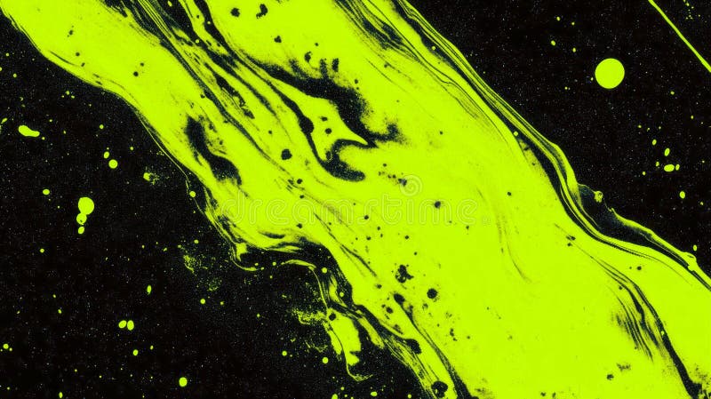 Vibrant Lime Grunge Texture with High Contrast Overlay Design Stock ...
