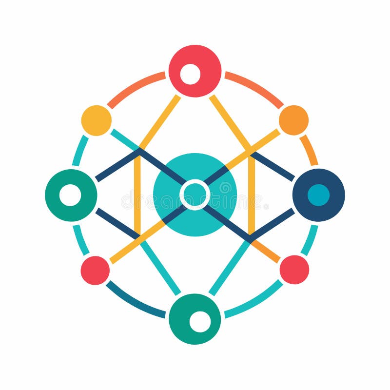 Interconnected Logo Stock Illustrations – 627 Interconnected Logo Stock ...