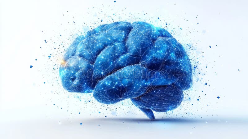 Poly Low Brain Representation Stock Photos - Free & Royalty-Free Stock ...