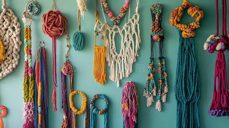A Vibrant Macrame Workshop with Cords, Beads, and Hanging Projects ...