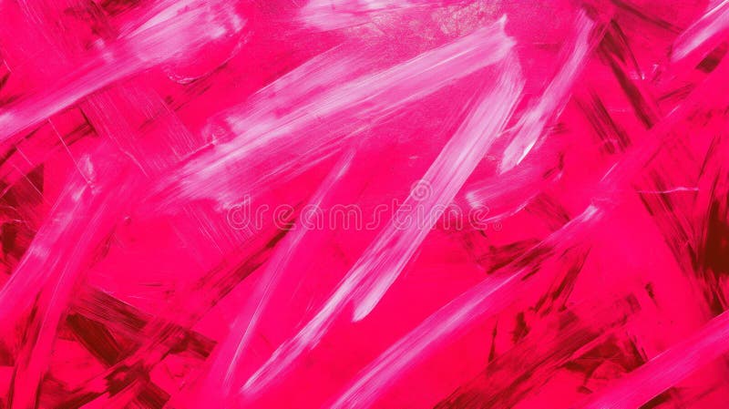 Vibrant Magenta Grunge Texture with Abstract Brush Strokes for Creative ...