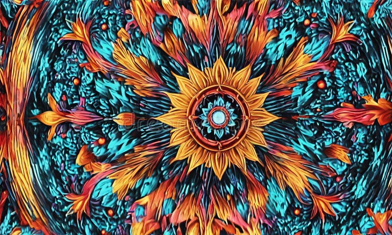 Symmetrical Sunburst Like Pattern Stock Illustrations – 306 Symmetrical ...