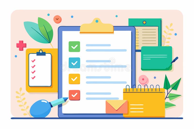 A Vibrant Memo Template Designed for Reminders and To-do Tasks ...