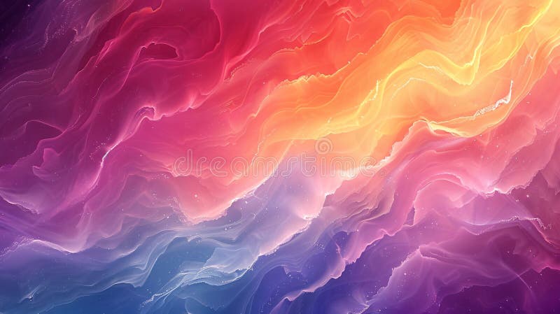 Vibrant and Mesmerizing Wavy Pattern on Abstract Background Creates a ...