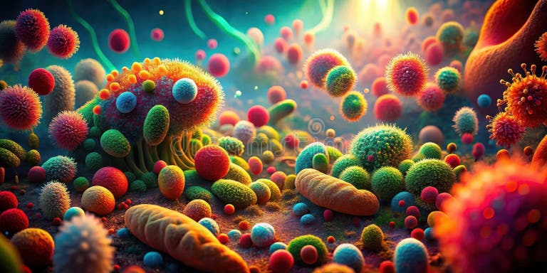 Artistic Microscopic World Stock Illustrations – 2,213 Artistic ...
