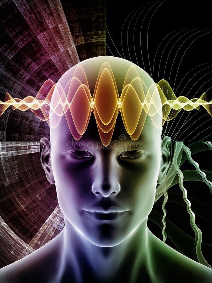 Mind Waves stock illustration. Illustration of reason - 168395515
