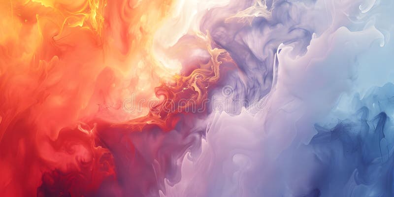 Vibrant Modern Wallpaper with Hard Fire Flames and Smoke Background ...