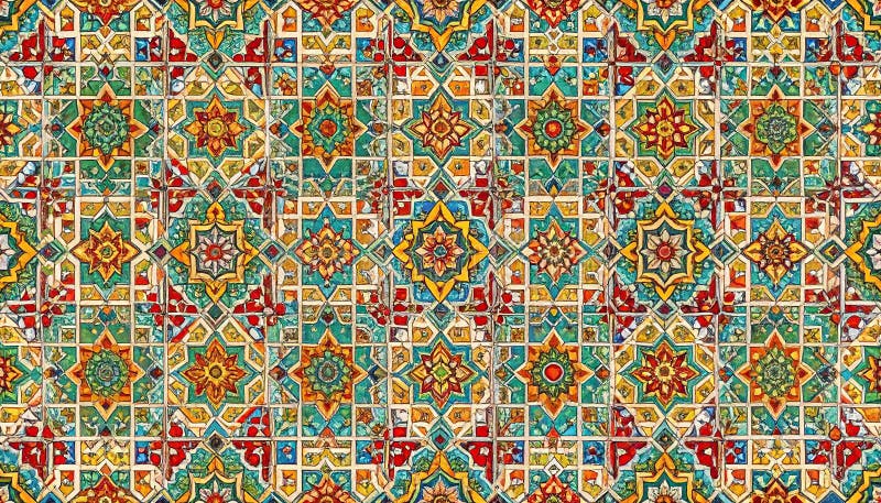 209 Oriental Mosaic Tile Repeating Pattern Stock Photos - Free ...