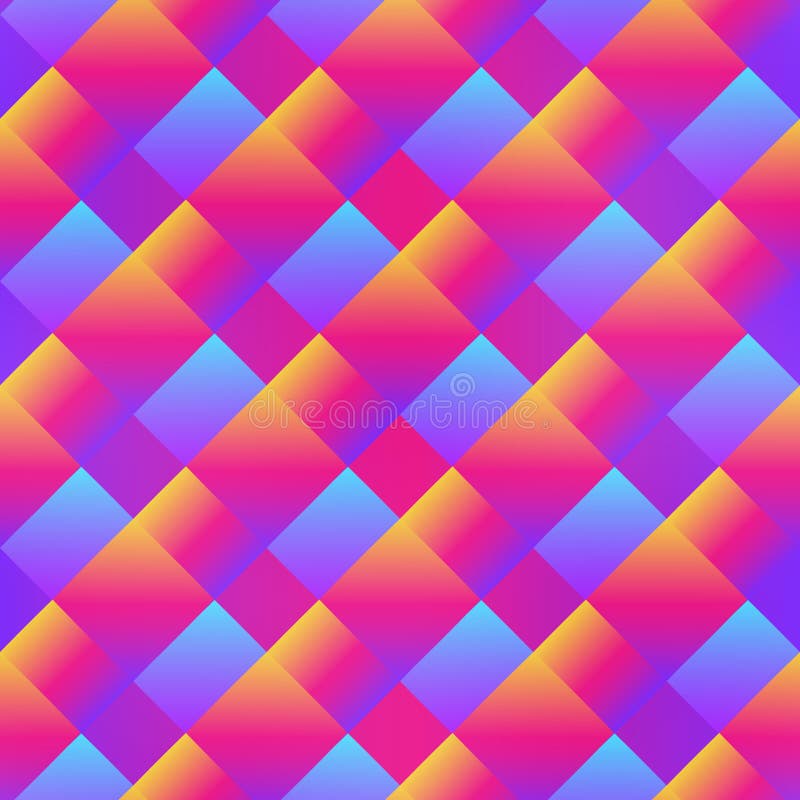 Vibrant Mosaic Seamless Texture Stock Vector - Illustration of blue ...