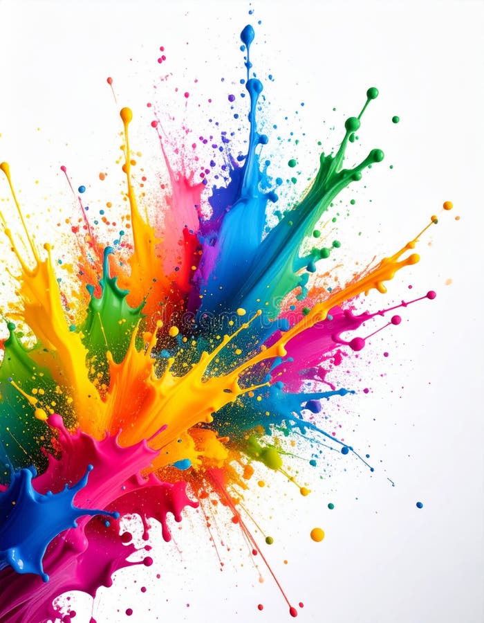 Multi Paint Splash Background Stock Illustrations – 14,179 Multi Paint ...