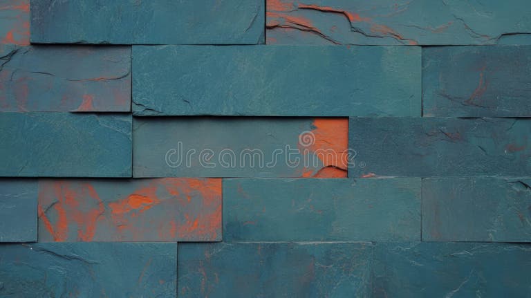 Vibrant Multi Colored Slate Tile Ceramic Wall Texture for Architectural ...