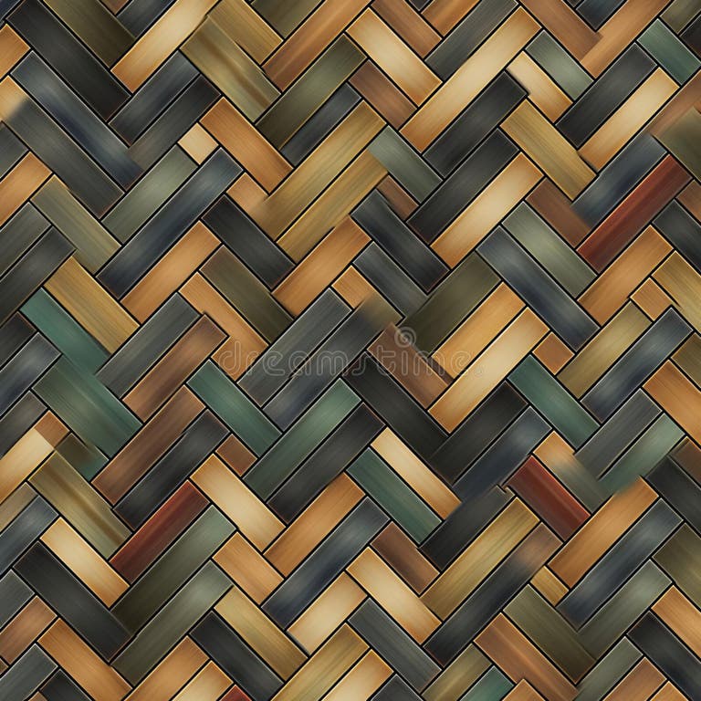 Vibrant Multi-colored Woven Patterns for Seamless Twill Tiles Design ...