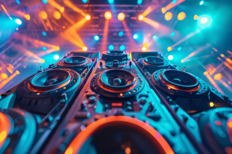 Vibrant Music Notes Dance in Abstract Waves, Evoking Harmony and Rhythm ...