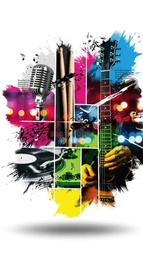 Microphone Paint Splash Stock Photos - Free & Royalty-Free Stock Photos ...