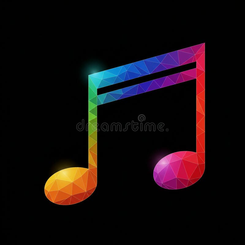 Vibrant Musical Note Design Stock Illustrations – 5,545 Vibrant Musical ...