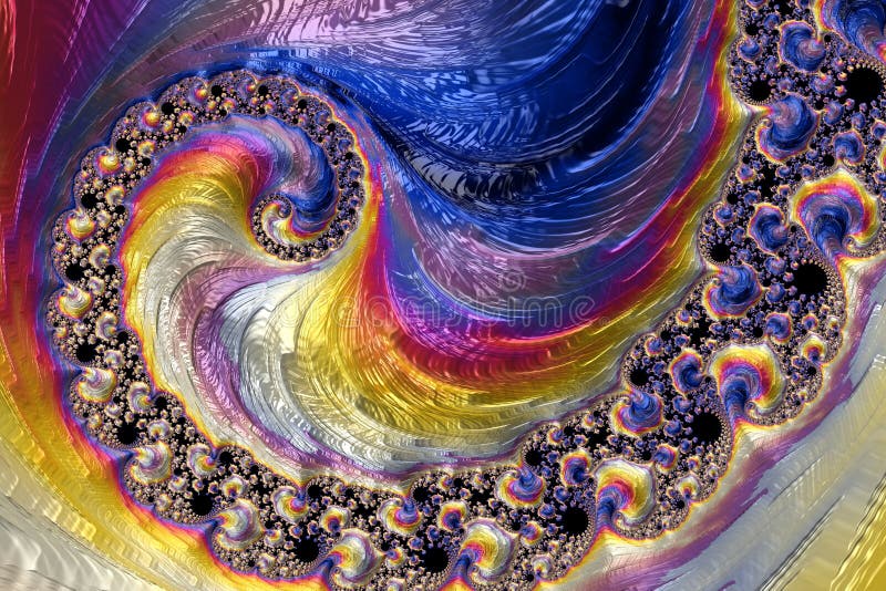 Vibrant Nacre Texture with Iridescent Patterns Stock Illustration ...