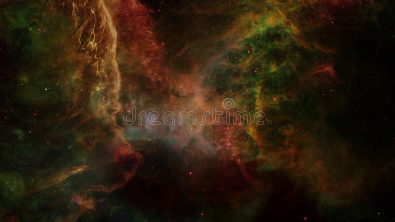 Vibrant Nebula Exploding with Celestial Colors Stock Video - Video of ...