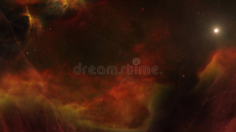 Vibrant Nebula Exploding with Celestial Colors Stock Footage - Video of ...