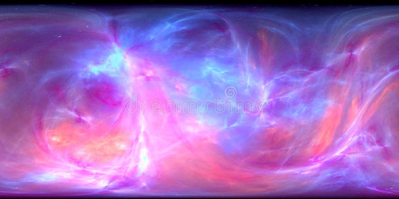 Vibrant Neon Glowing Exoplanet Panoramic Planet Texture Stock ...