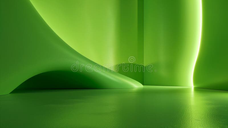 Vibrant Neon Green Background a Dynamic Canvas for Creative Projects ...