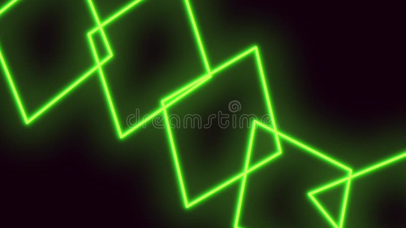 Vibrant Neon Green Lines Pattern in Diagonal Alignment Stock Footage ...