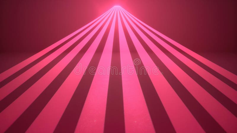 Vibrant Neon Light Rays Swirling in Abstract Patterns on a Dark ...