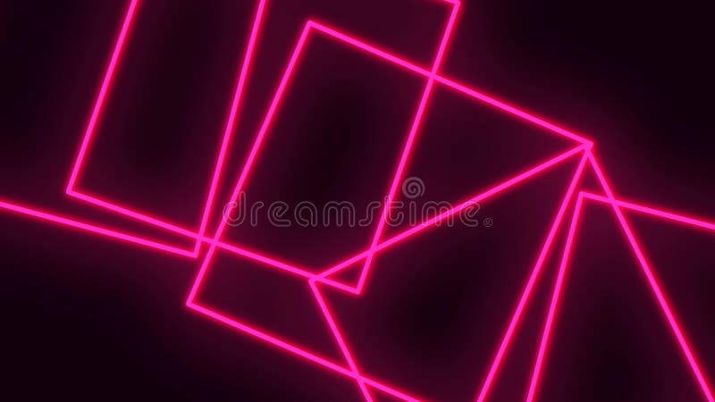 Vibrant Neon Square Grid for Design and Background Usage Stock Footage ...