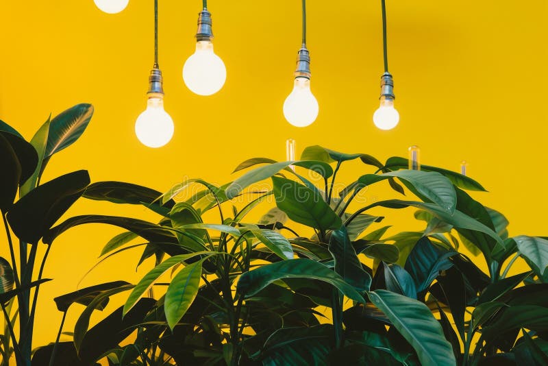 Vibrant Neon Yellow Cluster of Vibes Stock Photo - Image of energetic ...