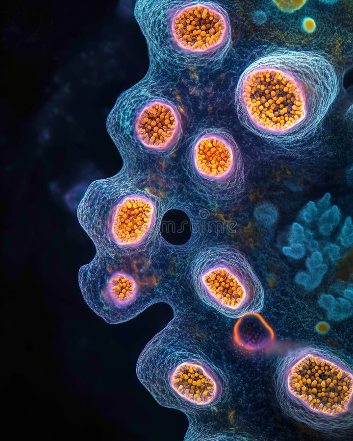 A Vibrant Neuro-map Showcases Neural Structures Illuminated in Dynamic ...