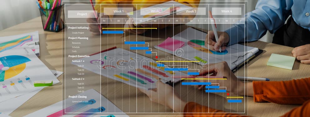 Detailed Project Management Overview with Gantt Chart for Effective ...
