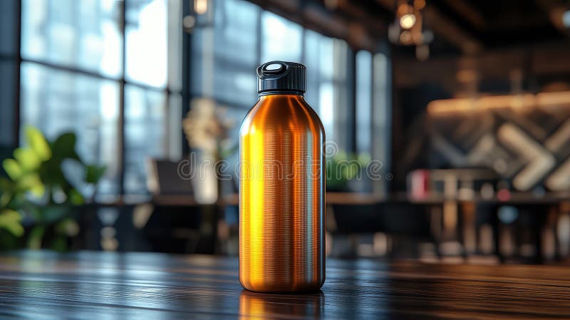 Vibrant Office Water Bottle Stock Photo - Image of bottle ...