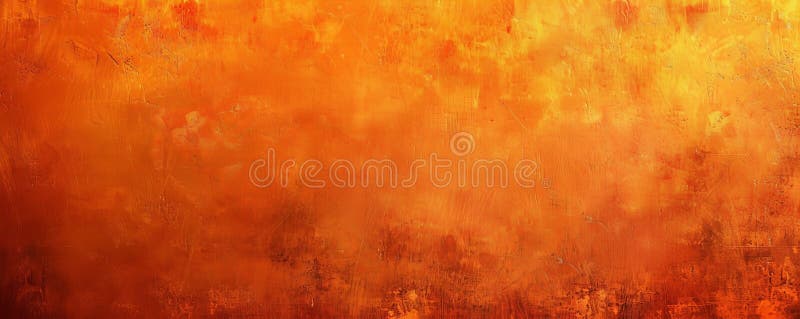 A Vibrant Orange Background with a Slight Gradient and a Textured ...