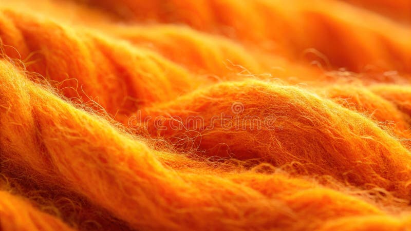 Vibrant Orange Felt Texture a CloseUp Look at a Soft Textured Craft ...