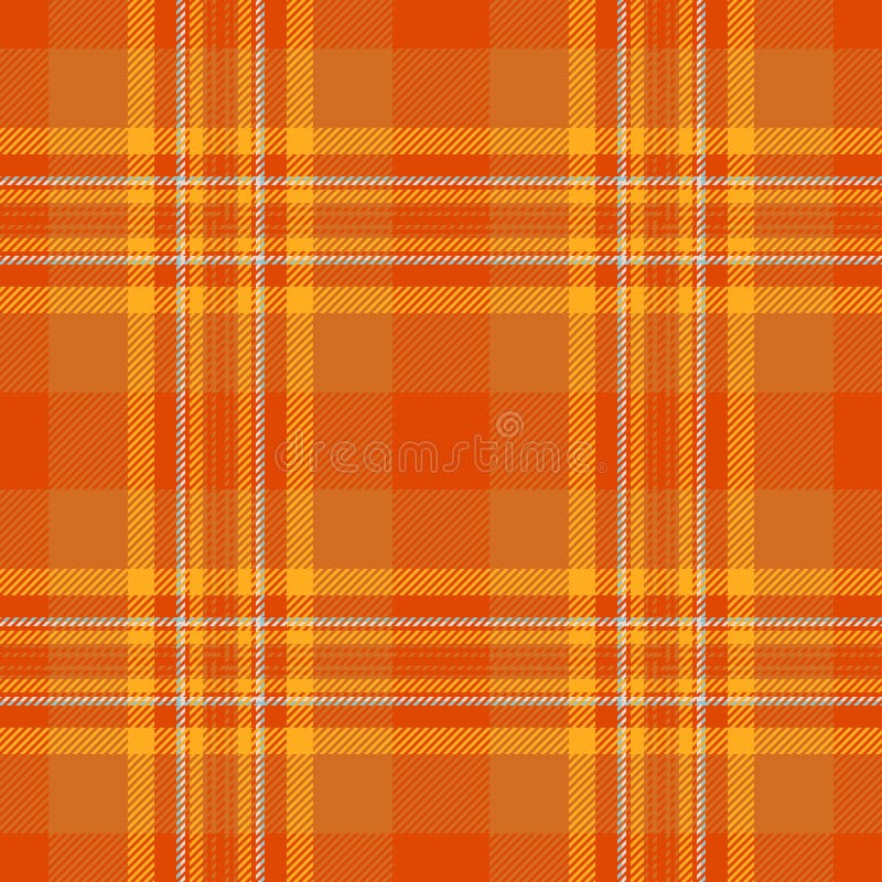 Vibrant Orange and Gold Plaid Pattern. Perfect for Textile Design ...