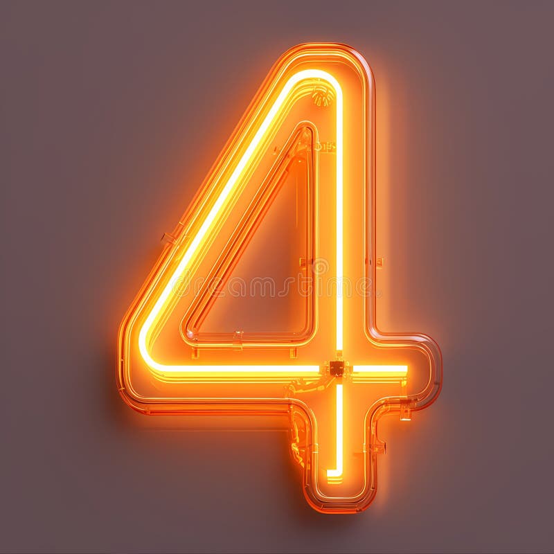 Vibrant Orange LED Light, Soft Diffusion - Aesthetic Stock Image Stock ...