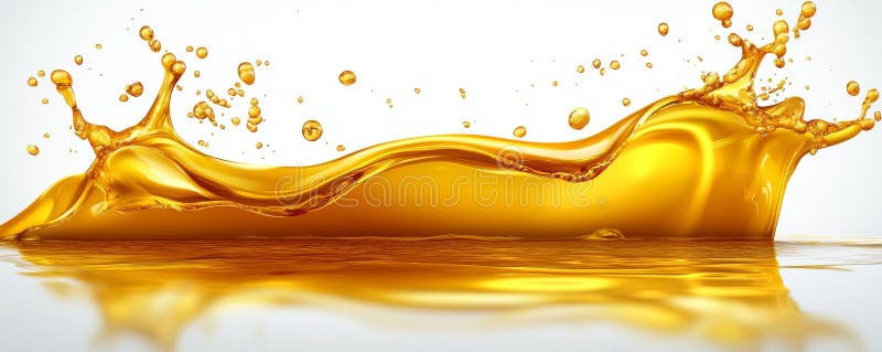 Vibrant Orange Liquid Wave Made of Ripe Mango Juice Splashes Against a ...