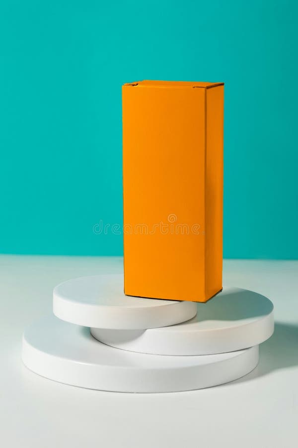 Minimalist White Pedestal Teal Background Product Display Mockup Stock Photos - Free & Royalty ...