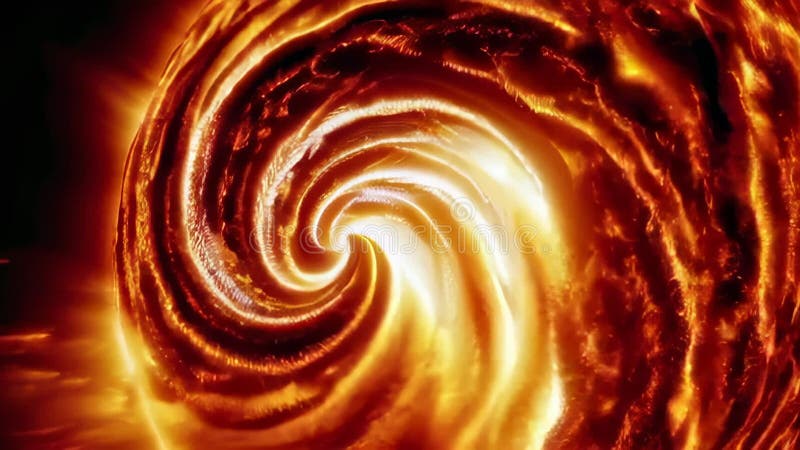 Slow Motion Swirling Solar Flare Eruption on Sun Surface Stock Footage ...