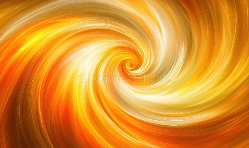 Vibrant Orange and Yellow Swirl Abstract Background with Dynamic Motion ...