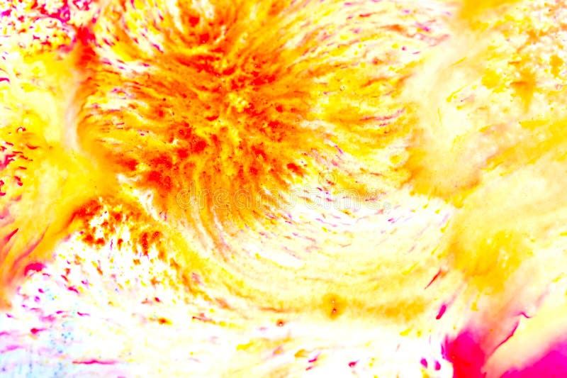 Vibrant Paint Powder and Splashes in Watercolour Painting Exploding ...