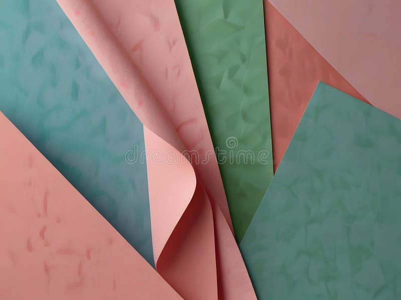 Vibrant Paper Backdrop Featuring an Assortment of Shapes for Artistic ...