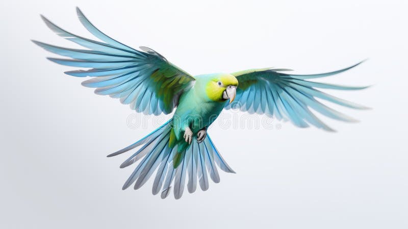 Vibrant Parrot in Flight Artwork: Bold Colors and Narrative-driven ...