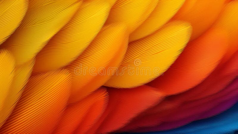 Vibrant Parrot Wing Textures with Realistic Bird Design and Detailed ...